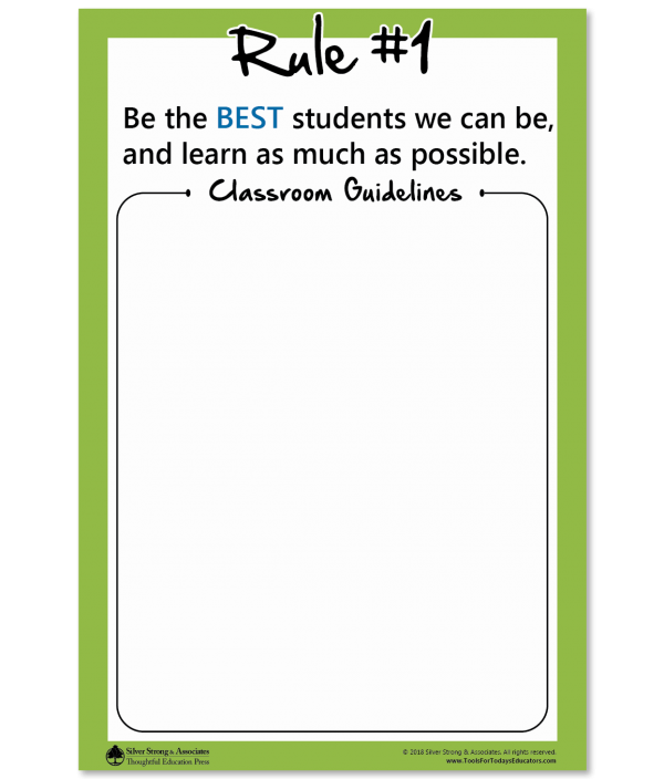 Rules to Live and Learn By (2 Poster Set) | Silver Strong & Associates ...